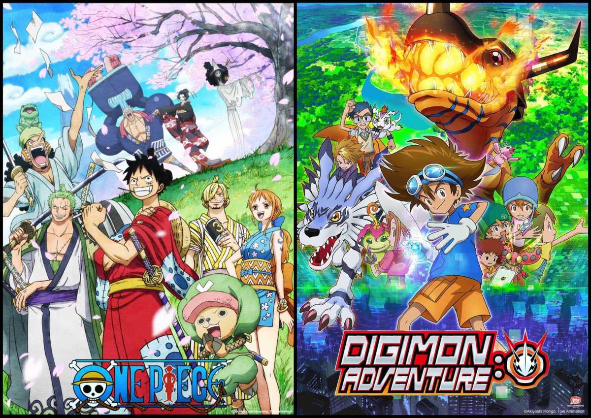 Time to set sail! One Piece and Digimon make their triumphant return ...