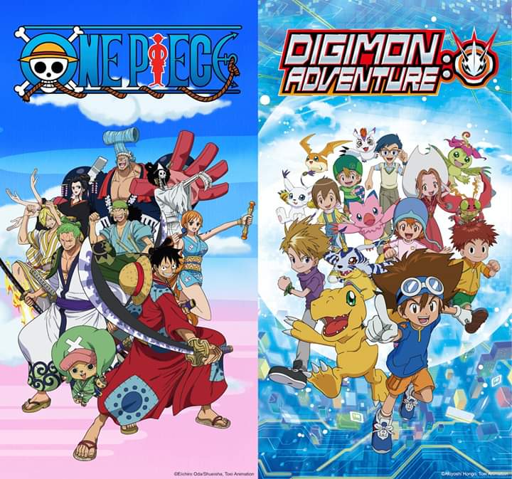 Time to set sail! One Piece and Digimon make their triumphant return ...