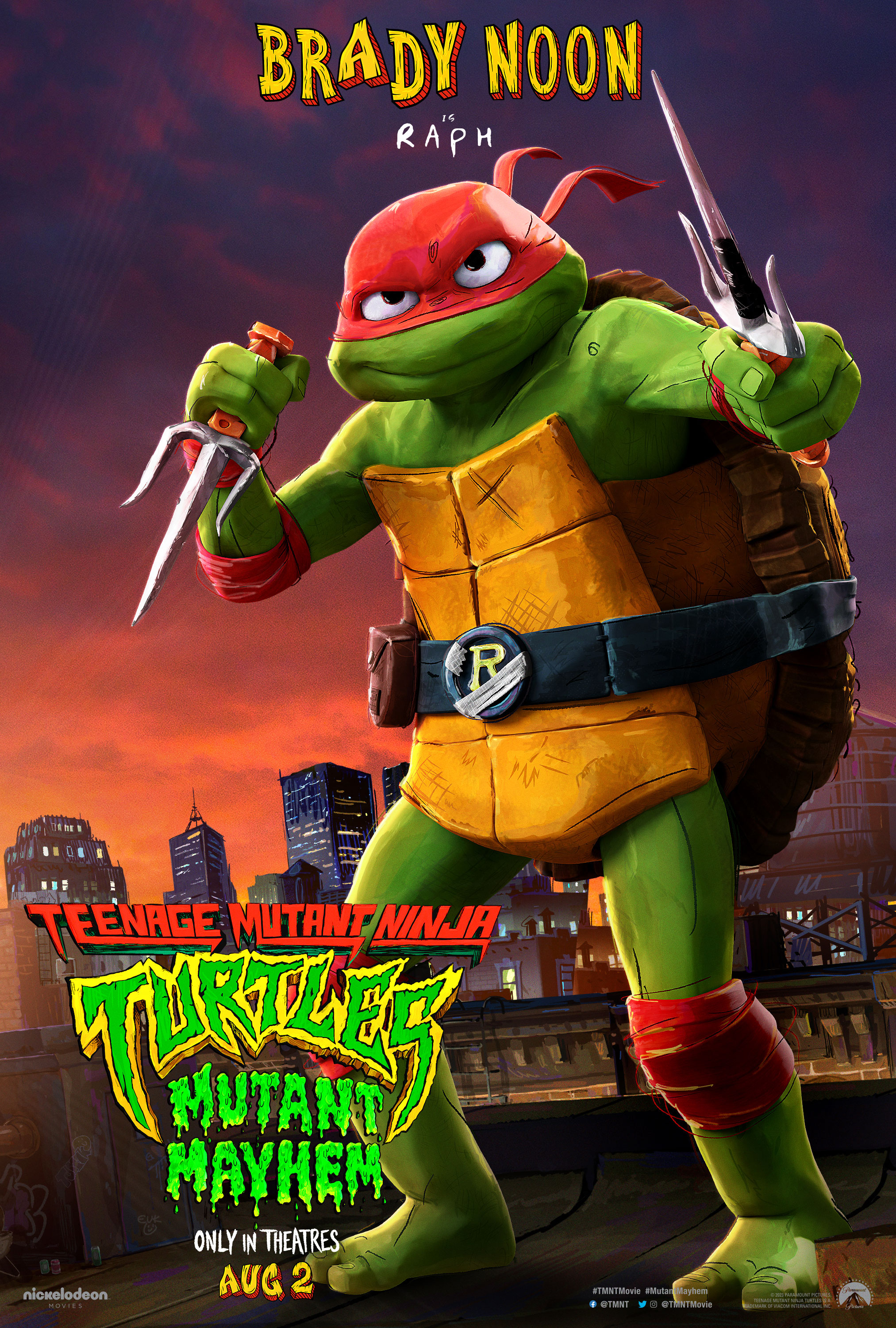 Teenage Mutant Ninja Turtles: Mutant Mayhem Gets New Character Posters ...