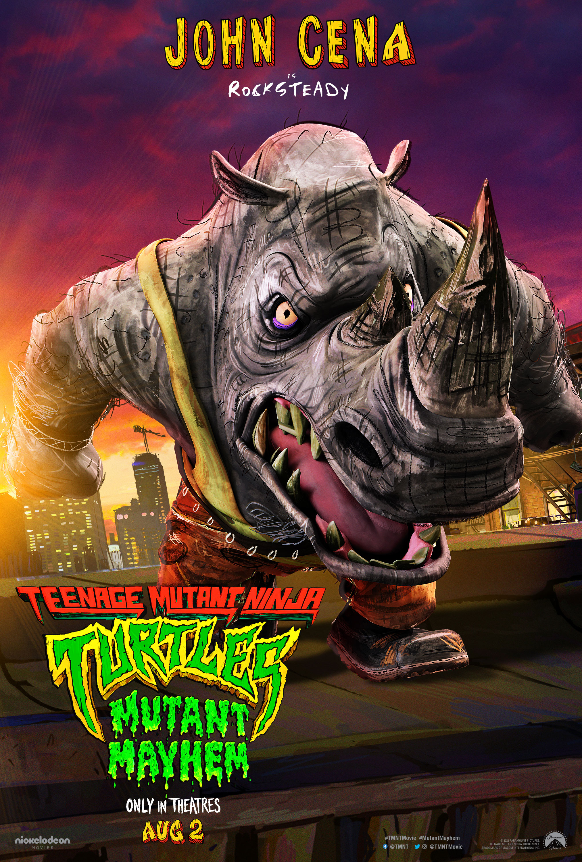 Teenage Mutant Ninja Turtles: Mutant Mayhem Gets New Character Posters ...