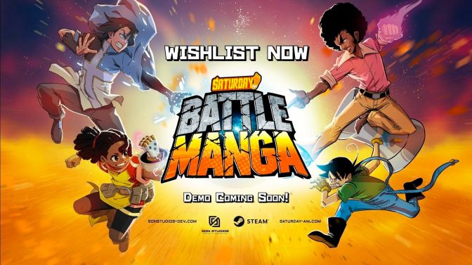 Saturday AM: Battle Manga Debuts New Trailer – Red's Nerd Den